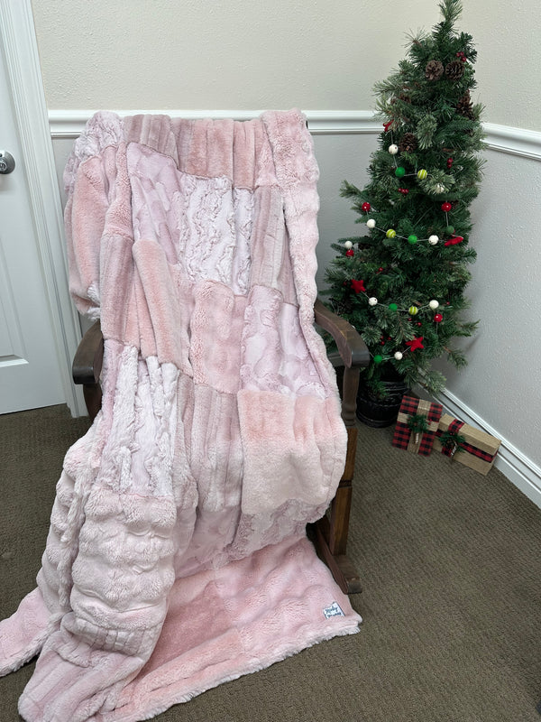 Rosewater Powder Puff Minky Mama - Minky Mamas